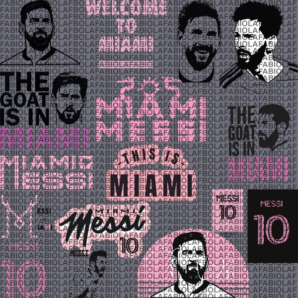 Inter Miami Logo Svg - Etsy