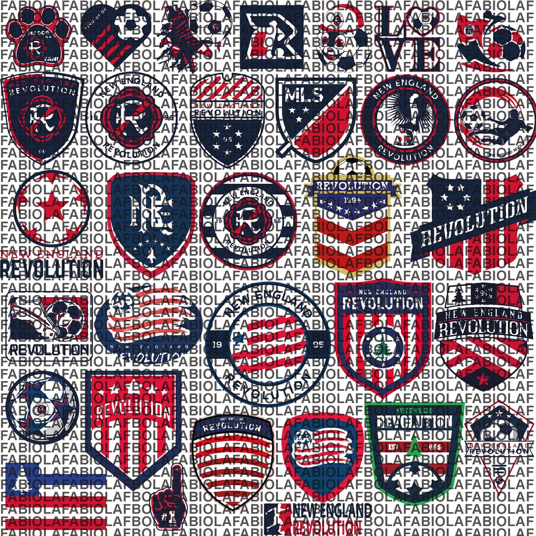 NEW ENGLAND Svg, Revolution FC Svg,logo I Cup, Tshirt, Clip Art, Cricut ...