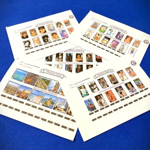 Country Border Map Picture Quiz & Answers (printable) Sheet 1 - Etsy