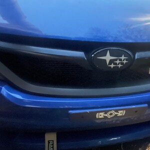 License Plate Delete for Subie WRX STI Boxer Piston Push to the Limit ...