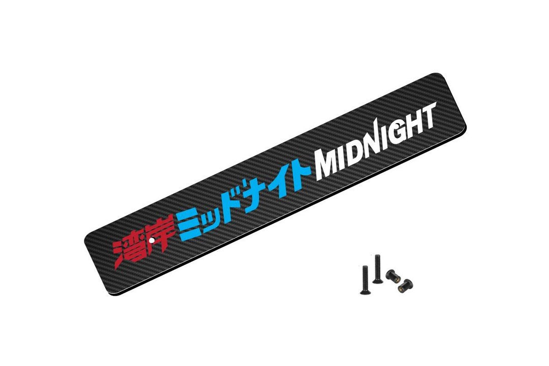 Wangan Midnight Jdm Racing License Plate Delete for Subie WRX STI 2008 ...
