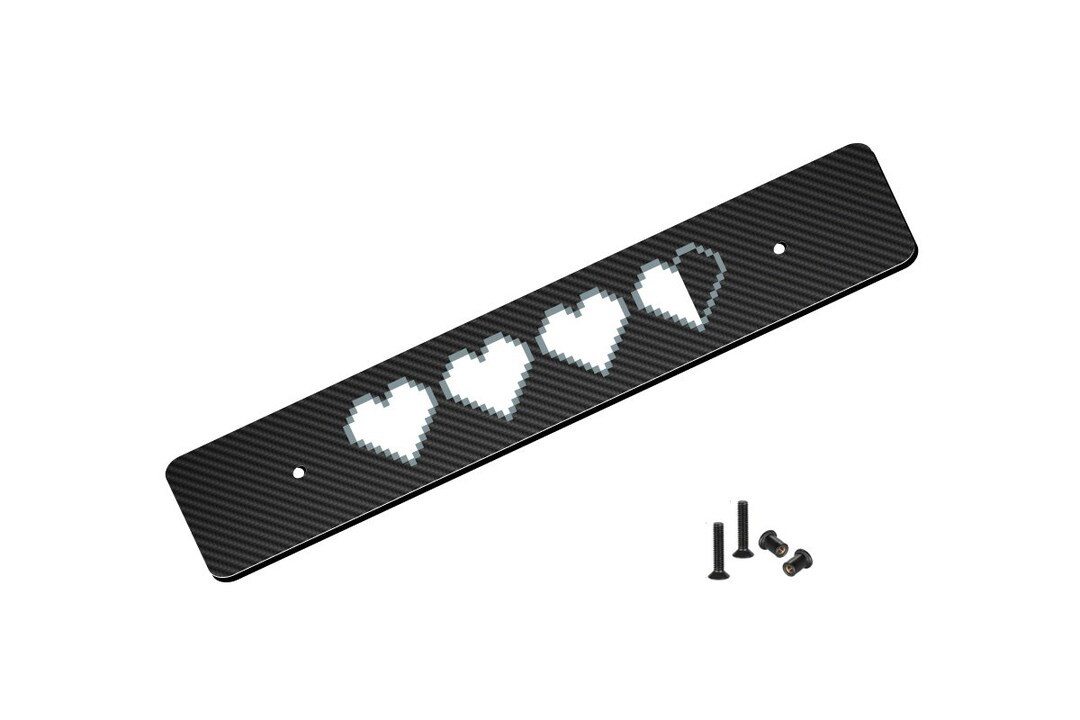 License Plate Delete for Subie WRX STI Pixel Heart Game Video Game ...
