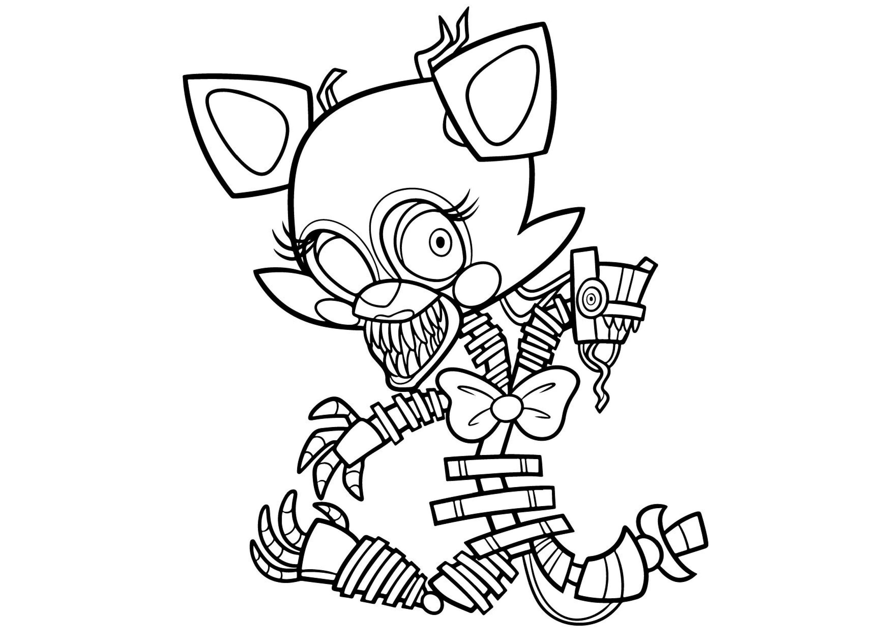 Listing, Coloring Pages, Animatronics, Anti-stress Coloring, Five ...