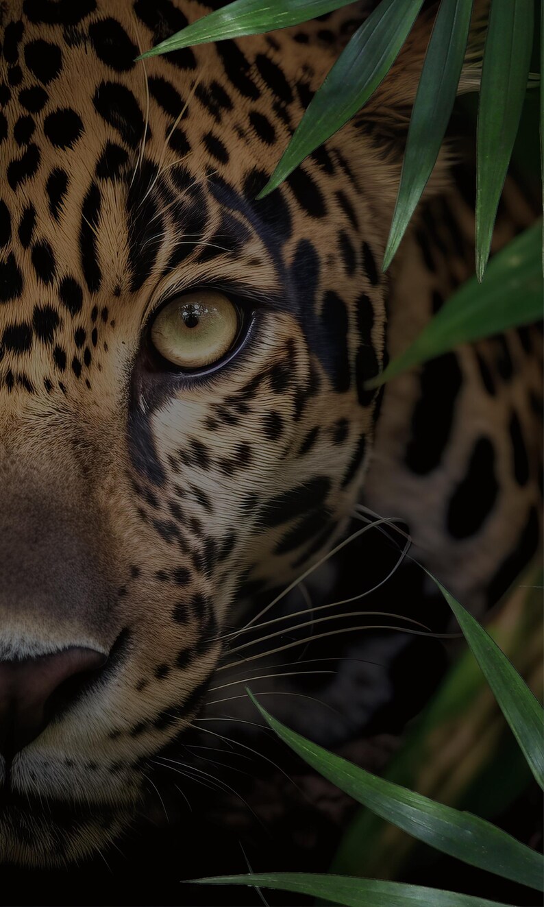 Jaguar _ Shadow _ Wildcat / Eyes _ Jungle - Etsy UK