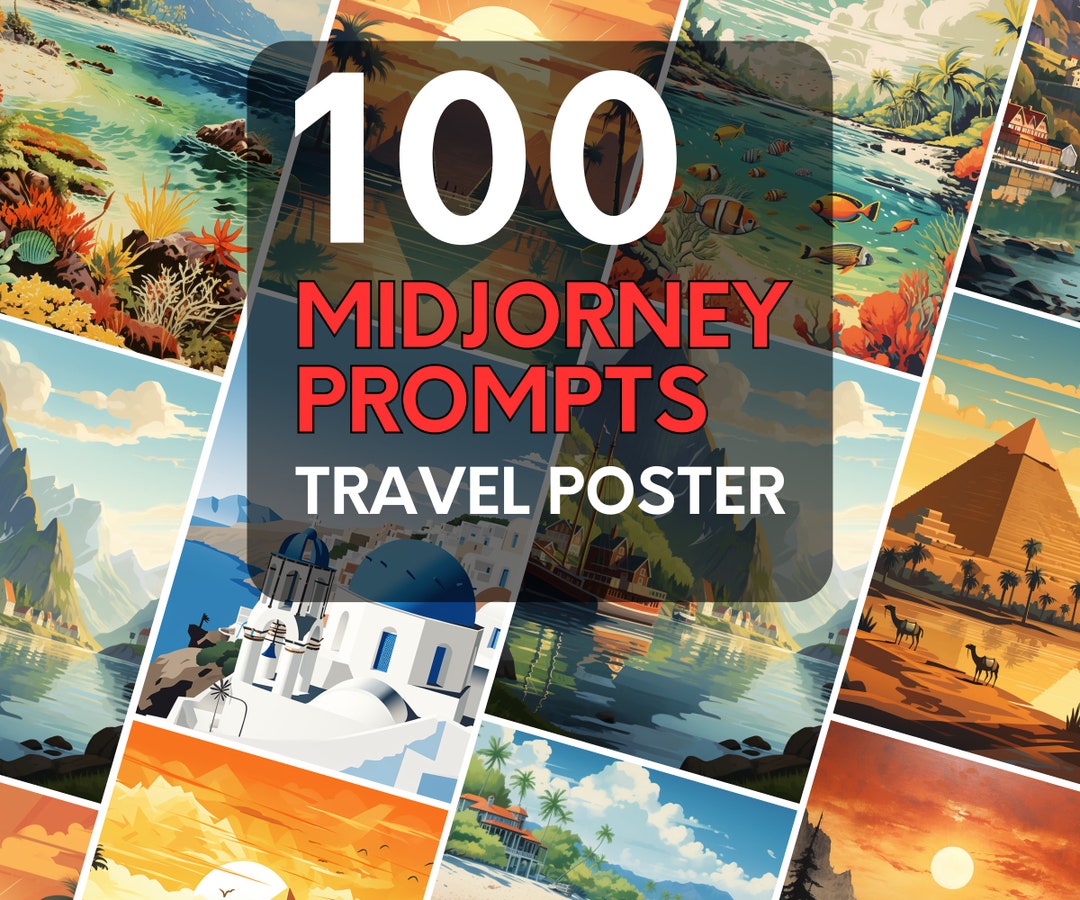 100 Travel Poster Midjourney Prompts, Midjourney Travel Poster Design ...