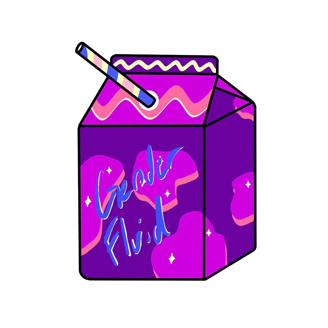 Gender Fluid Waterproof Sticker - Etsy