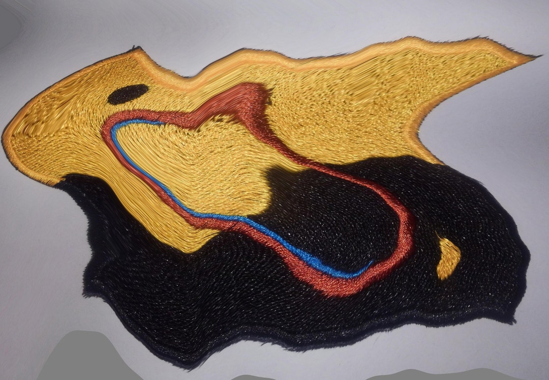 Science Fiction Space Red Planet National Flag Patch - Etsy