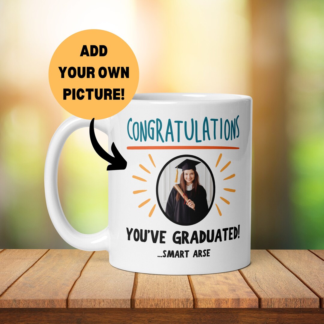 Personalised Photo Congratulations You've Graduated Mug, Well Done ...