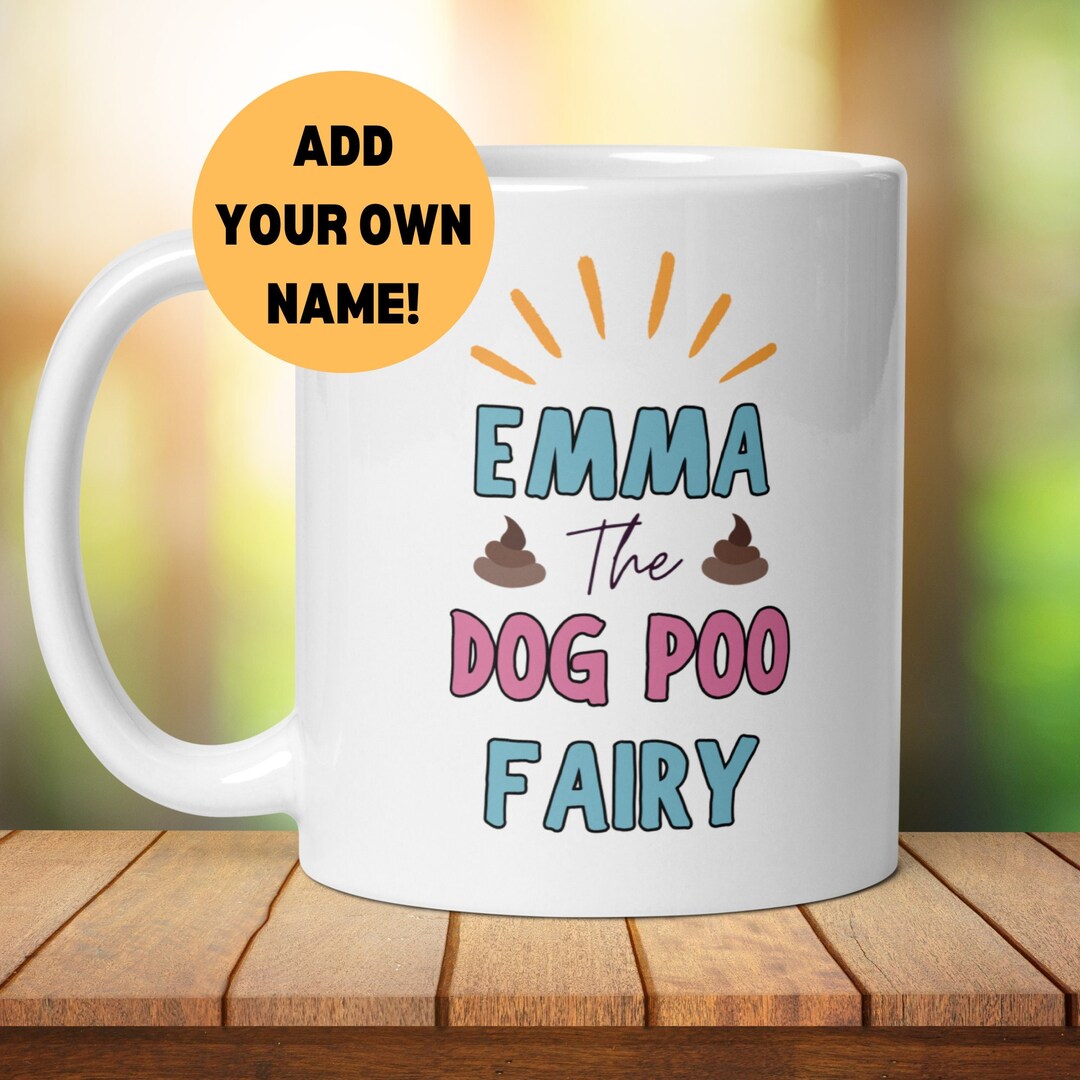 Personalised the Dog Poo Fairy, Gift for Dog Lovers, Custom Dog Present ...
