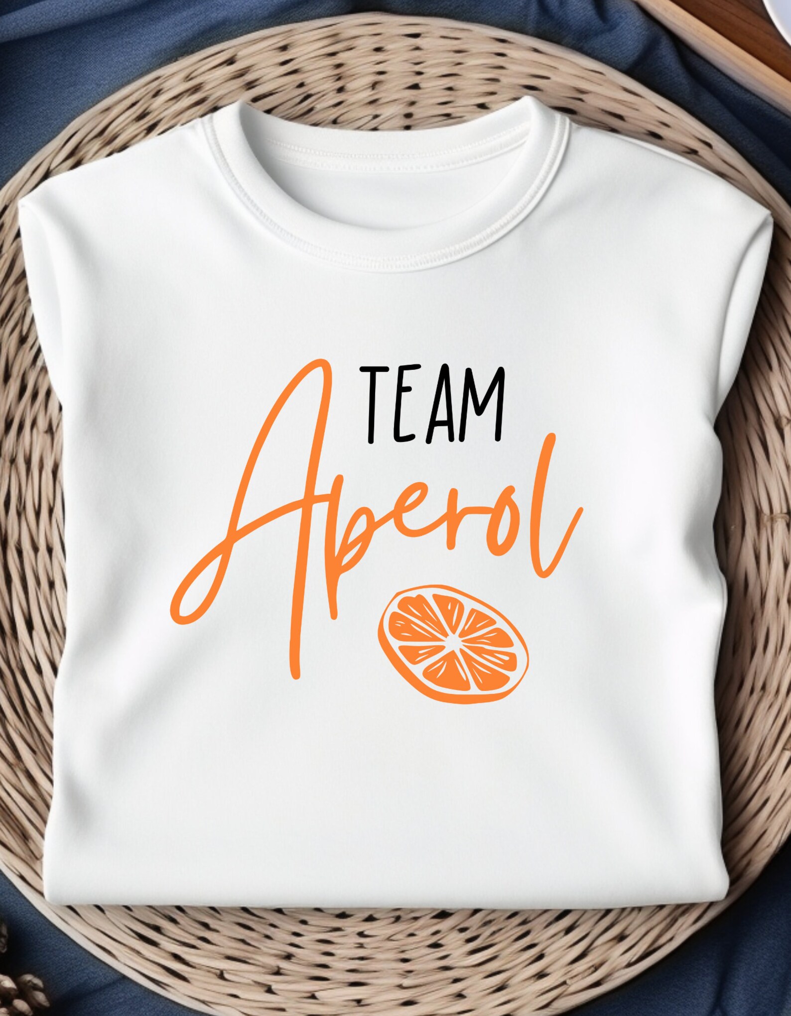 Bügelbild: Team Aperol - zum Aufbügeln / Aperol Bügelbild - JGA ...