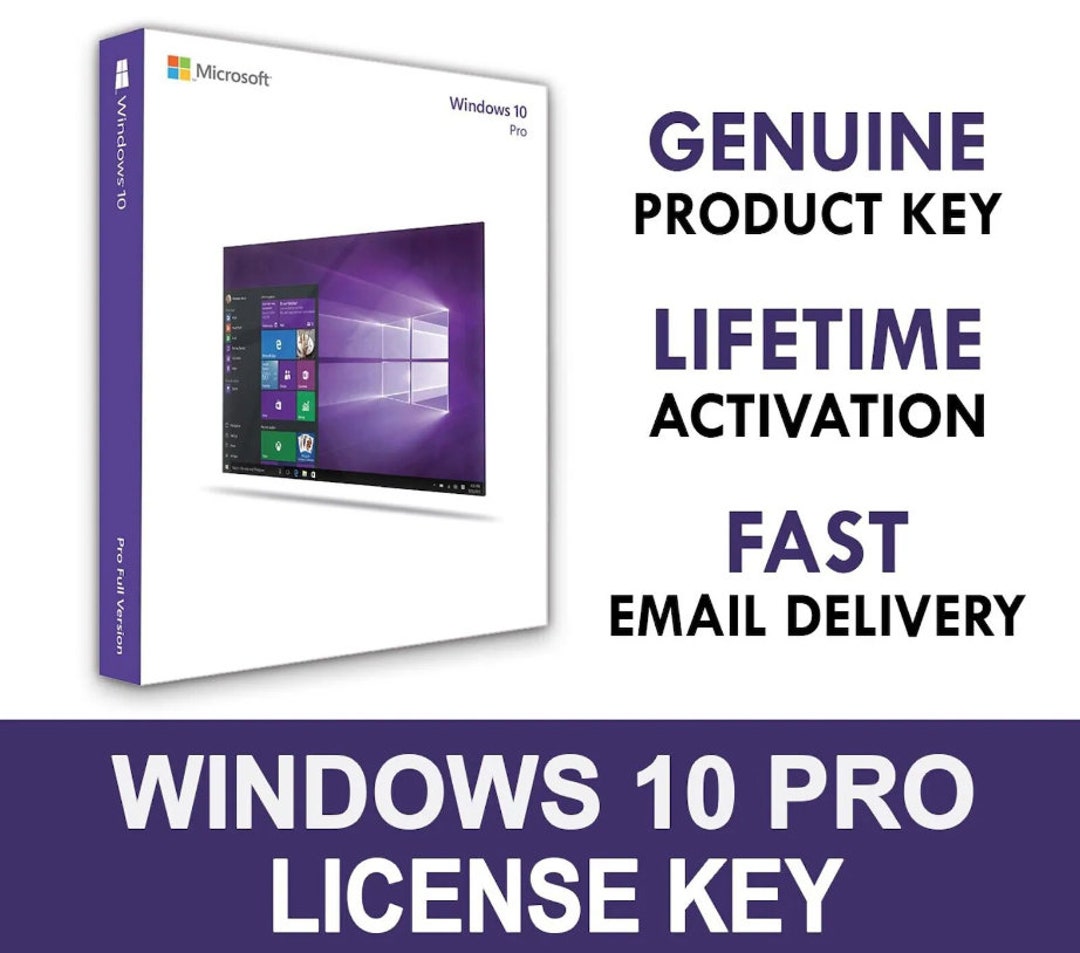 Windows 10 Pro Product Activation Key - Etsy