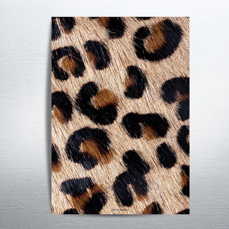 Cheetah Leopard Print Planner Binder Dashboard - Etsy