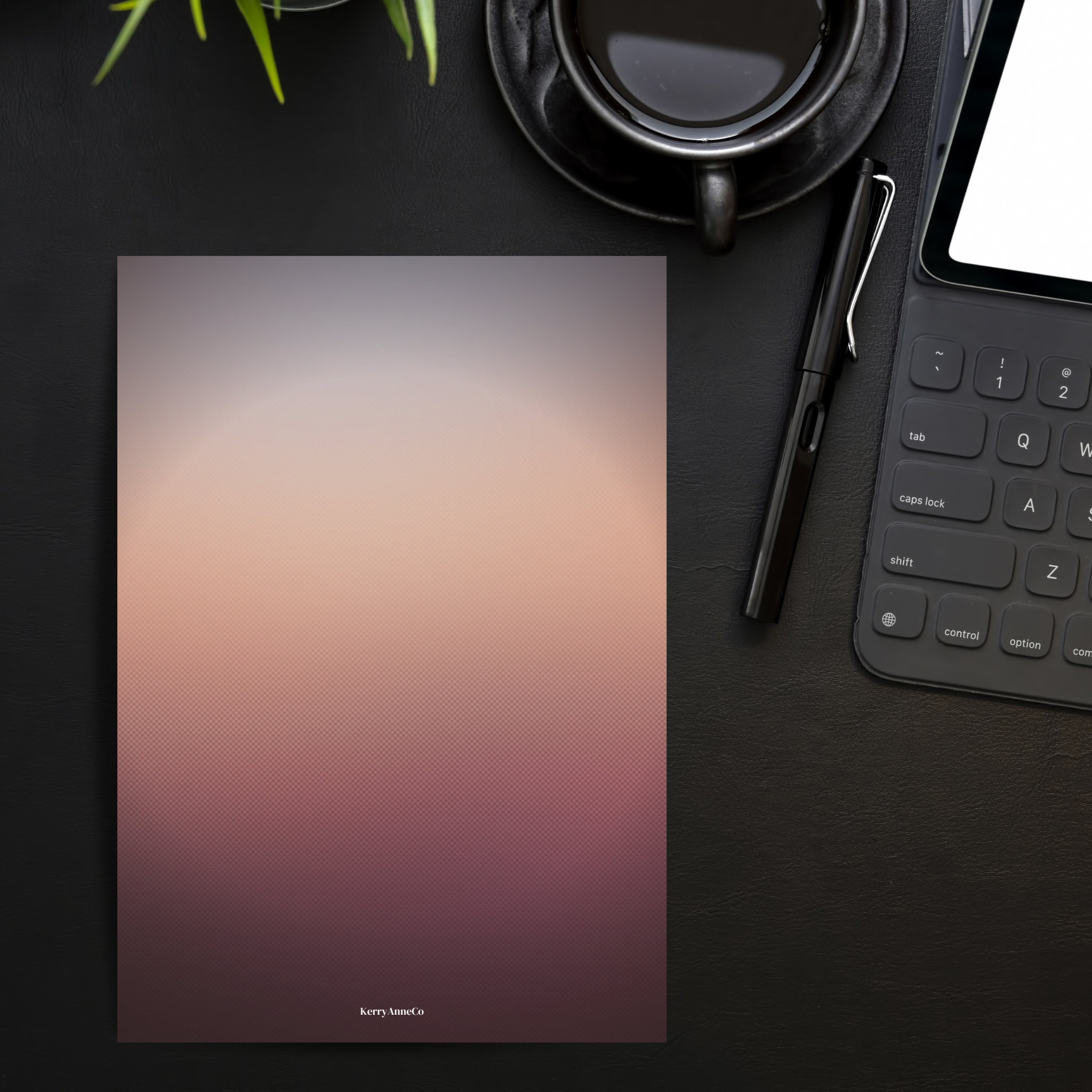 Dusk Gradient Planner Binder Dashboard - Etsy