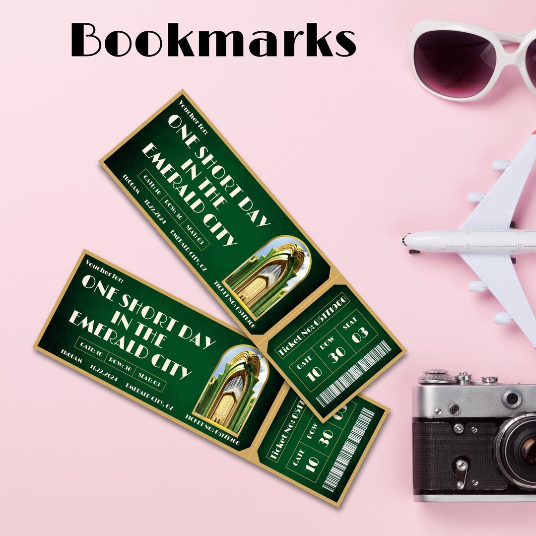 Wickedly Inspired/one Short Day Bookmark for Books Journals and ...