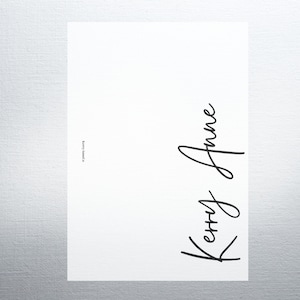 Custom Personalized Name or Word Vellum Overlay Dashboard - Etsy