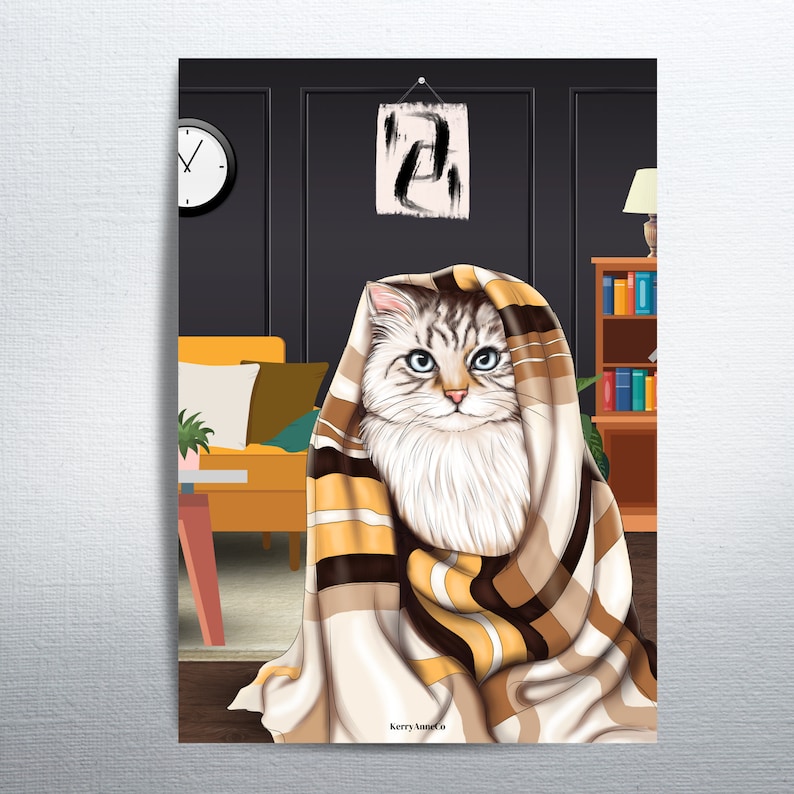 Cozy Tabby Cat Planner Binder Dashboard - Etsy