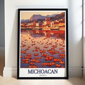 Michoacan Poster - Framed Michoacán Print - Mariposa Monarca Poster ...