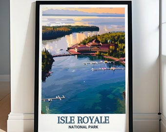 Isle Royale National Park Poster - Etsy