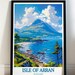 Isle of Arran Art Isle of Arran Poster Isle of Arran Print arran Travel ...