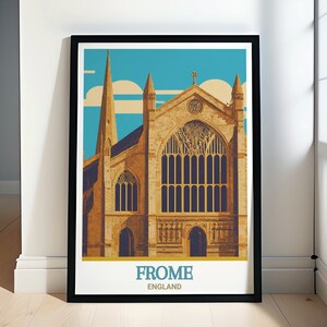 Frome Travel Print - St. John the Baptist Church Art Print - St. John ...