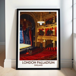 Royal Box Palladium Art - London Wall Art Decor - Captivating London ...