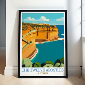 The Twelve Apostles Print - Gibson Steps Art Print - Gibson Steps ...
