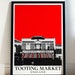 Tooting Market Print - Tooting Market Art - Tooting Market Poster ...