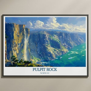 Pulpit Rock Posters - Lysefjord Posters - Lysefjord Prints and ...