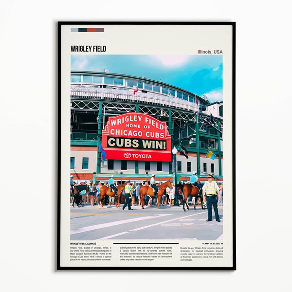 Cubs Poster - Etsy