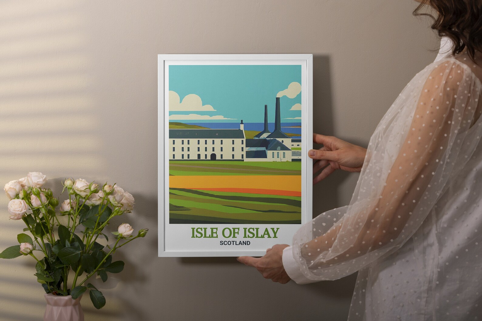 Isle of Islay Art - Islay Poster - Isle of Islay Decor - Islay Gifts ...