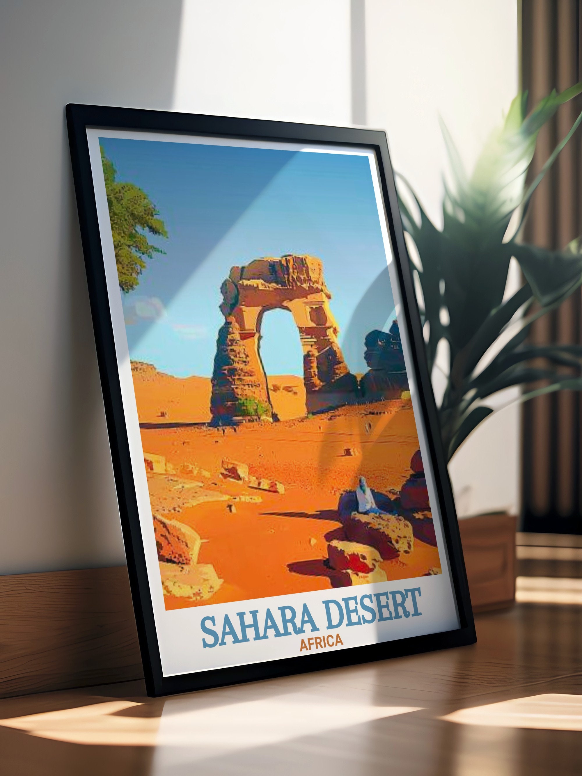 Sahara Desert Travel Print - Tassili N Ajjer Art and Gifts - Africa ...