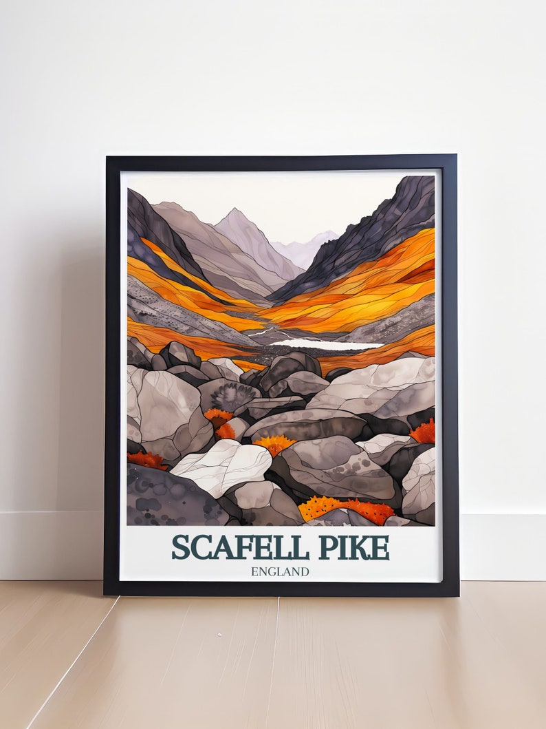 Scafell Pike Wall Art Art From Lake District National Park Scafell Pike ...