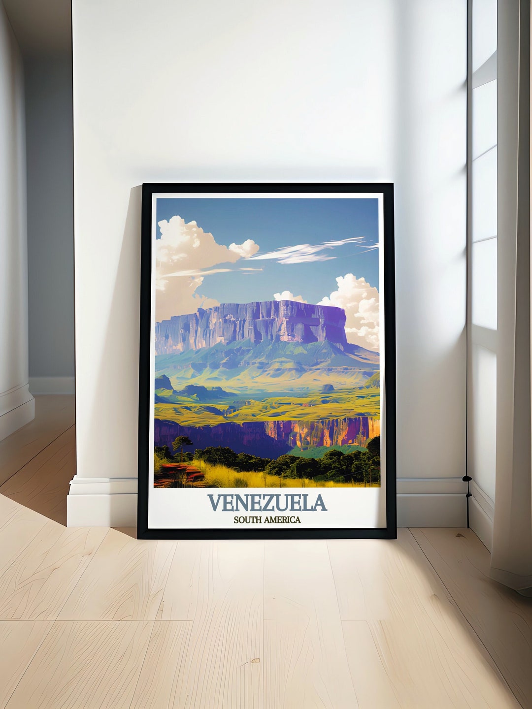 Venezuela Wall Art -mount Roraima Framed Print - Venezuela Wall Art ...