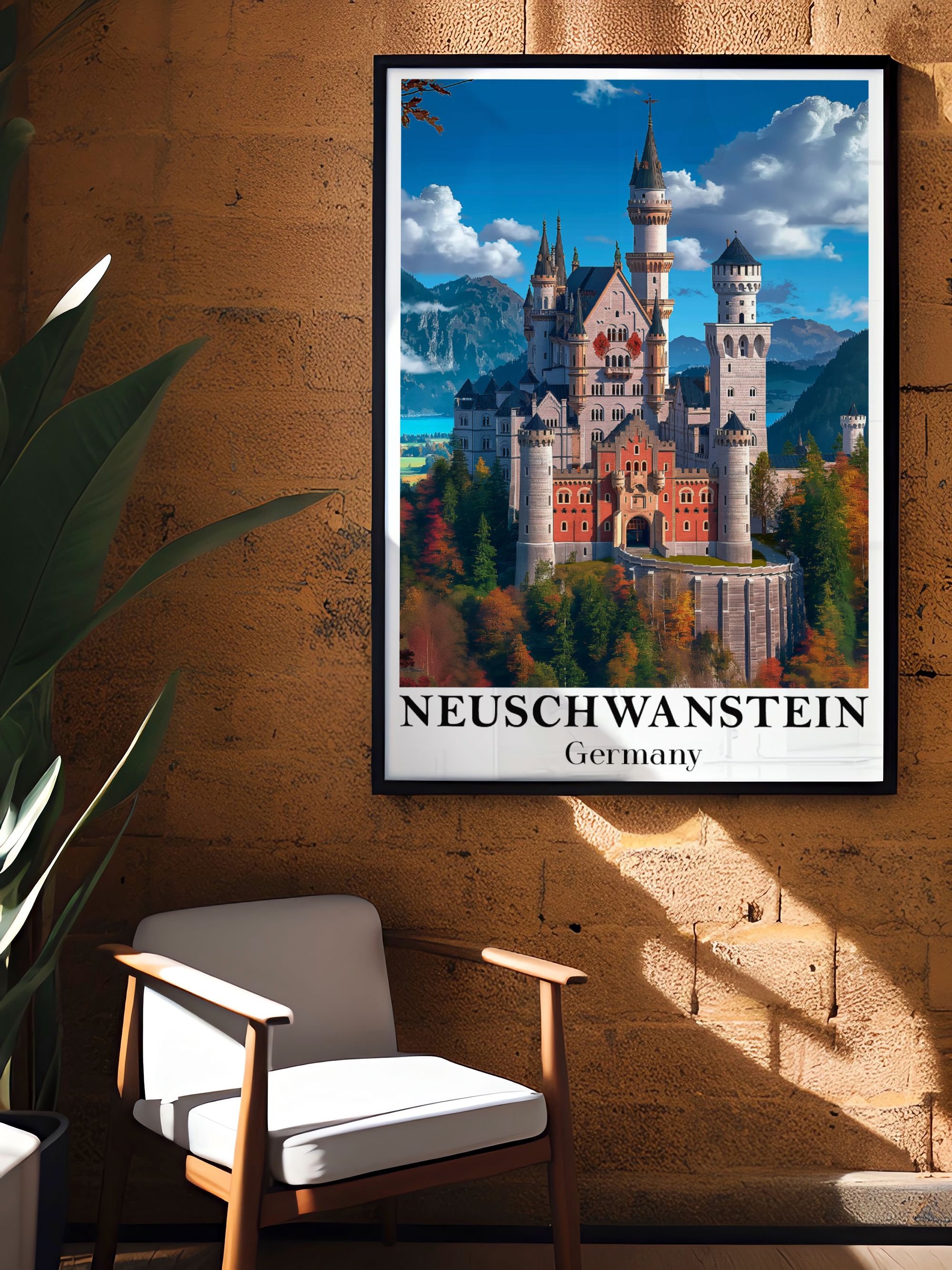 Neuschwanstein Castle Posters Neuschwanstein Castle Art Neuschwanstein ...