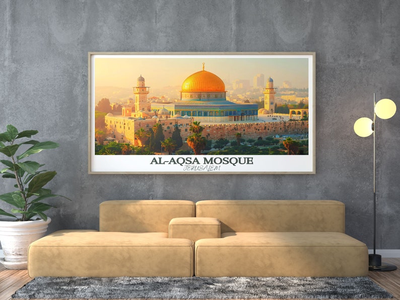 Al-aqsa Mosque Poster - Al Quds Framed Print - Jerusalem Canvas Print ...