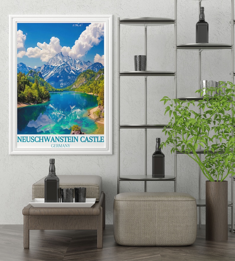Neuschwanstein Castle Art Experience Germanys Iconic Castle in Print ...