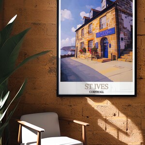 St Ives Museum Poster -st Ives Art Collection - Cornwall Wall Art - St ...