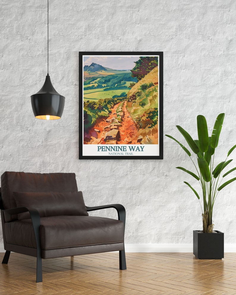 Pennine Way Poster - Print of Pen Y Ghent - Pennine Way Framed Print ...