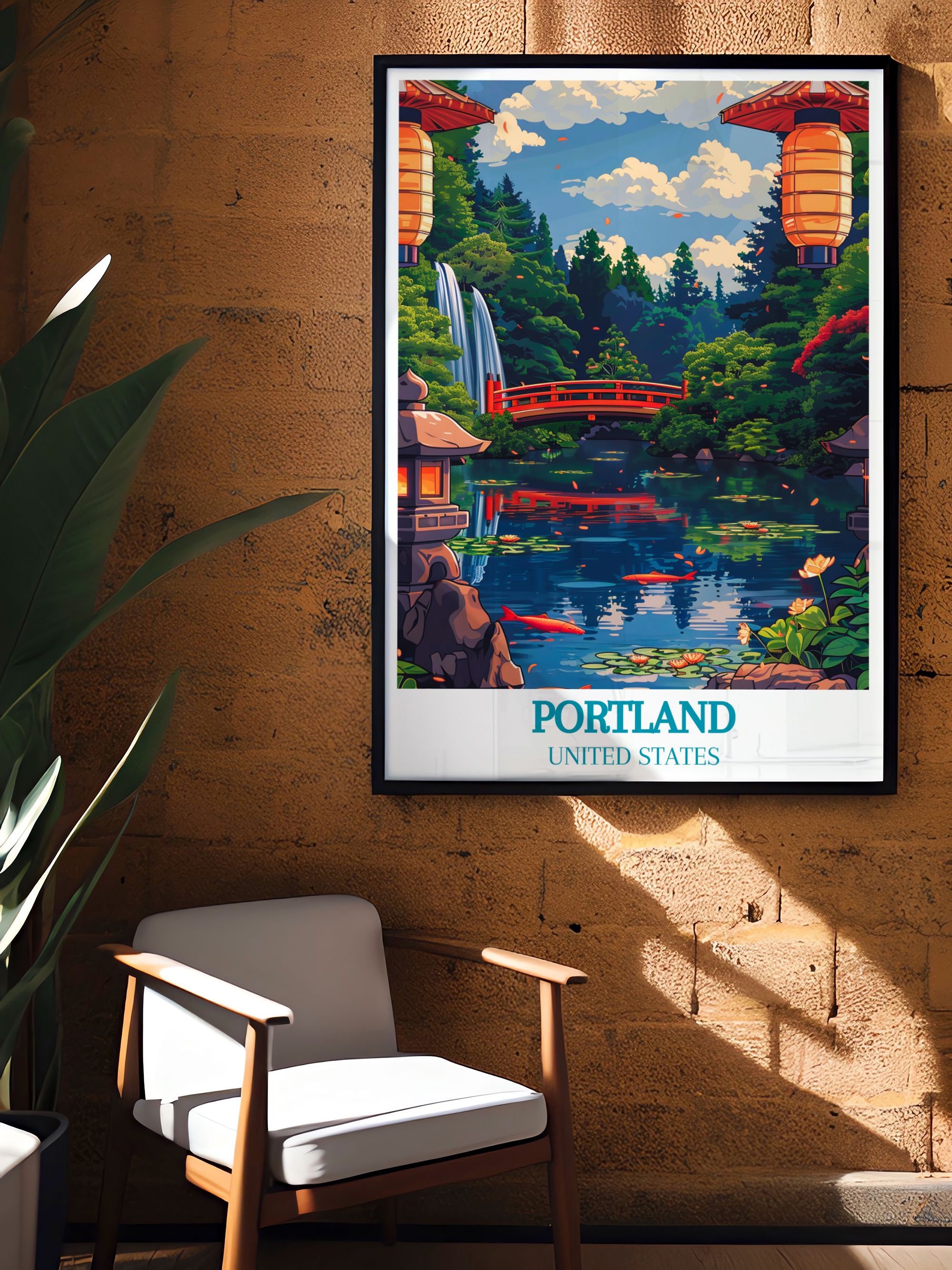 Portland Wall Hangings Portland Japanese Garden Art Prints Portland ...