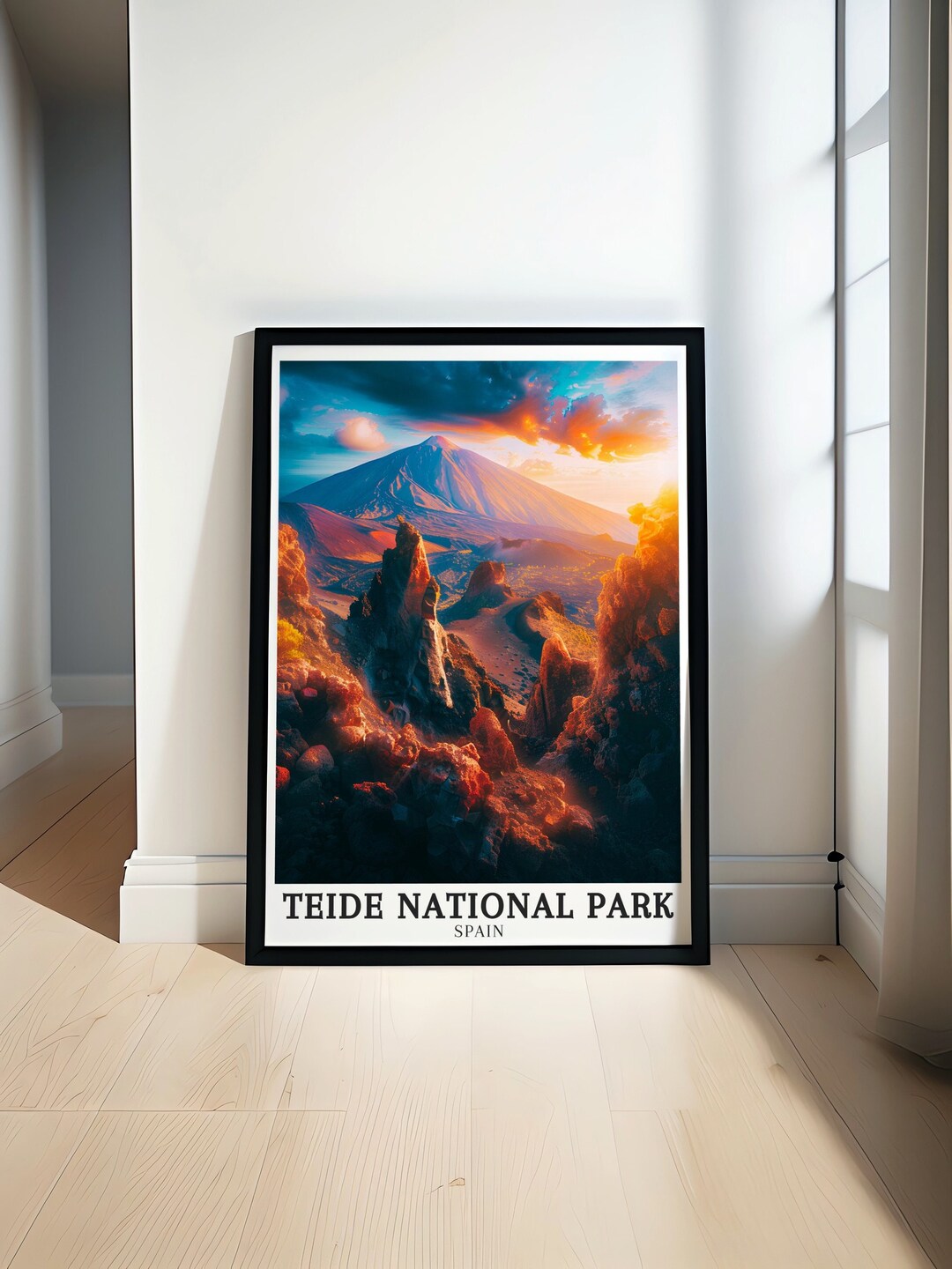 Teide National Park Print - Roques De Garcia Print -teide National Park ...