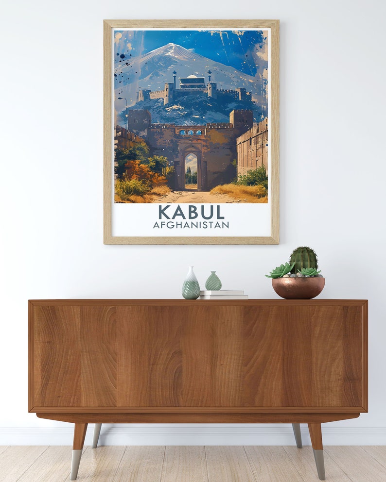 Kabul Art Collection Kabul Citadel Travel Print Kabul Wall Art Kabul ...