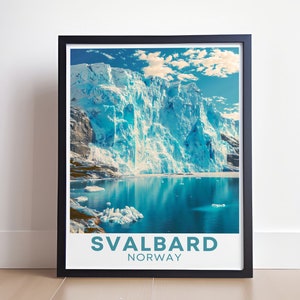 Svalbard Art Collection- Nordenskiöld Glacier Decor for Every Occasion ...