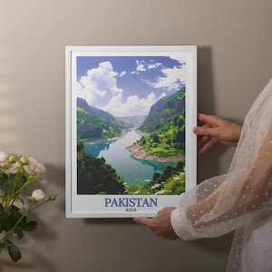 Pakistan Travel Prints - Pakistan Posters and Jhelum River Art ...