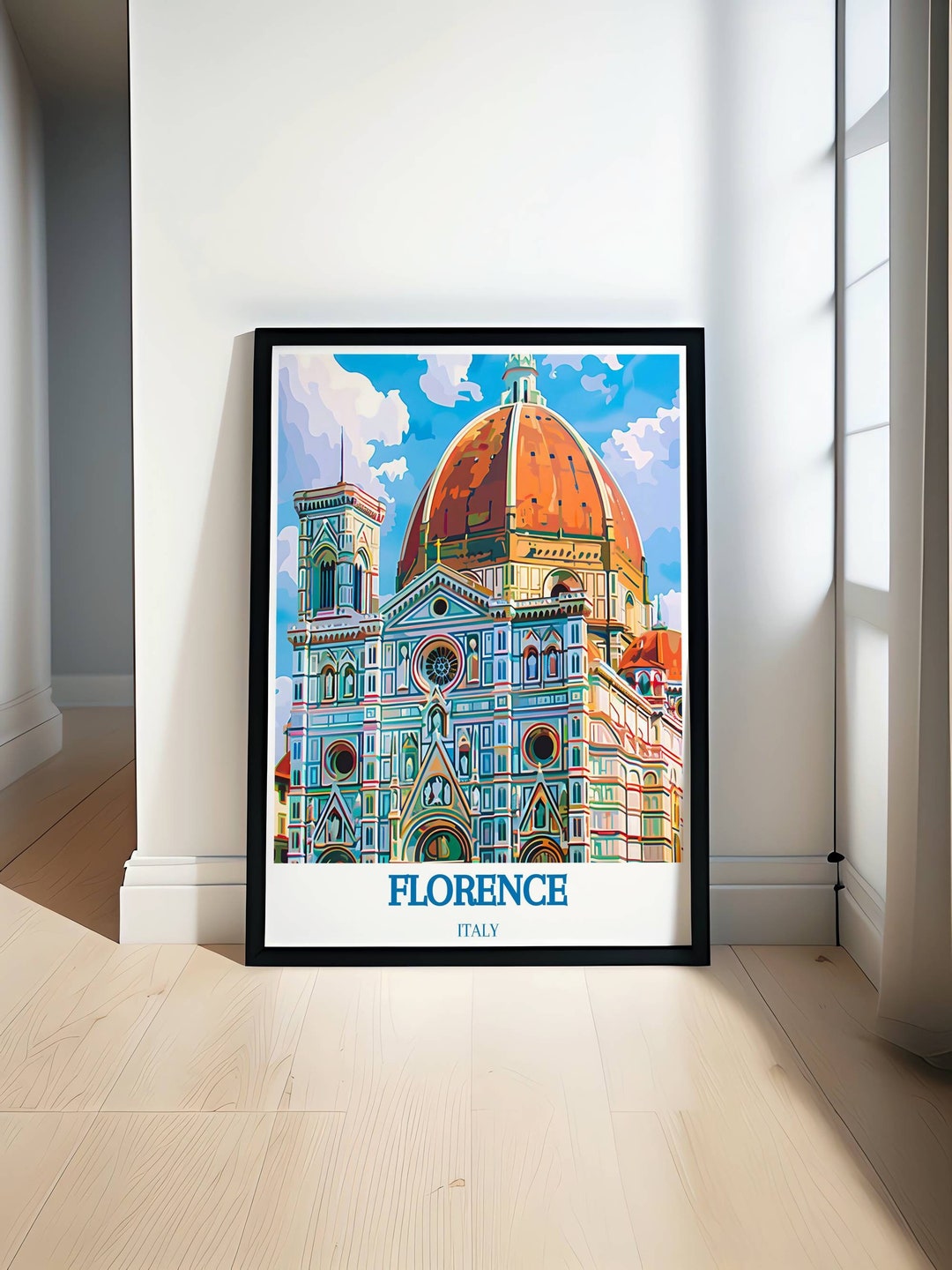 Florence Gift Art Featuring Duomo Di Firenze - Duomo Di Firenze Art ...