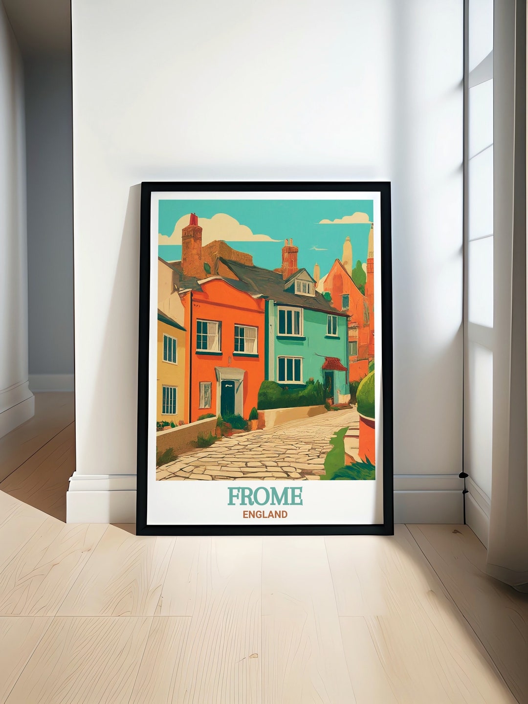Frome Wall Art - Catherine Hill Print - Catherine Hill Travel Poster ...