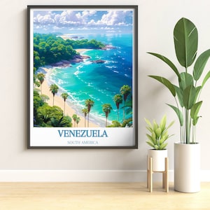 Venezuela Wall Art for Modern Home Decor - Unique Venezuela Posters ...