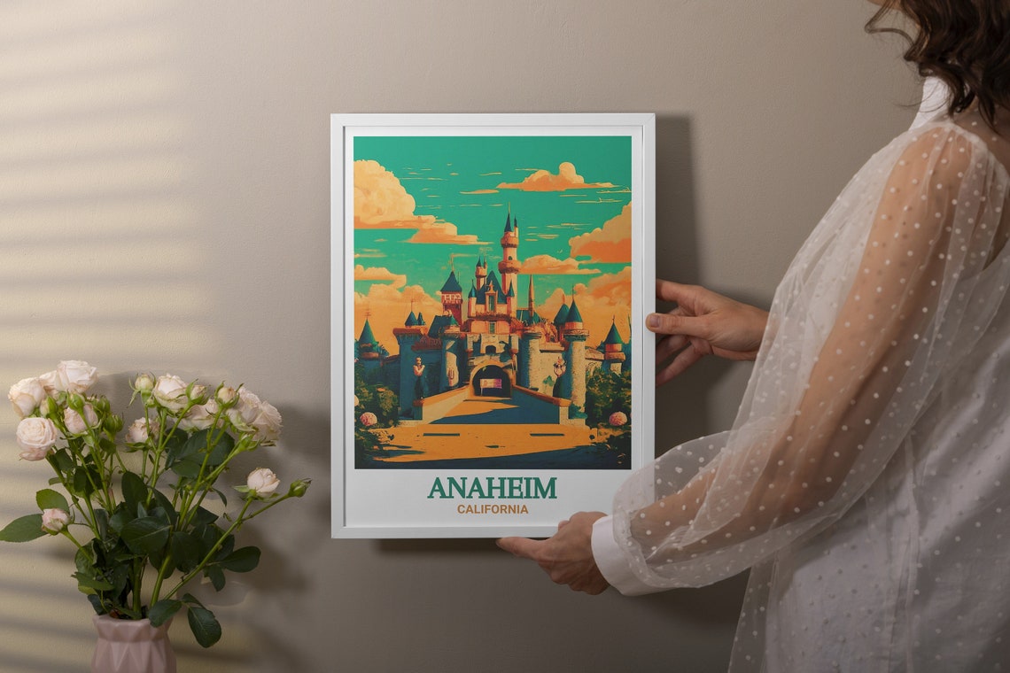 Anaheim Wall Art - North Gateway Rock Disneyland Resort Posters ...