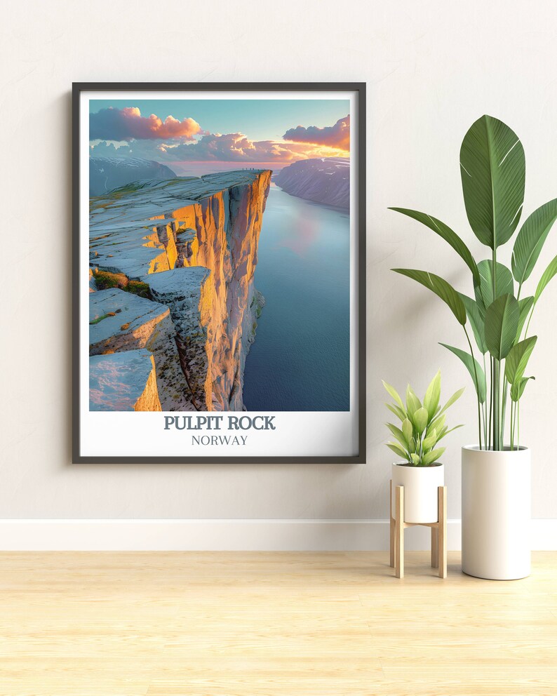 Pulpit Rock Poster - Framed Pulpit Rock Print - Pulpit Rock Norway ...