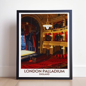 Royal Box Palladium Art - London Wall Art Decor - Captivating London ...
