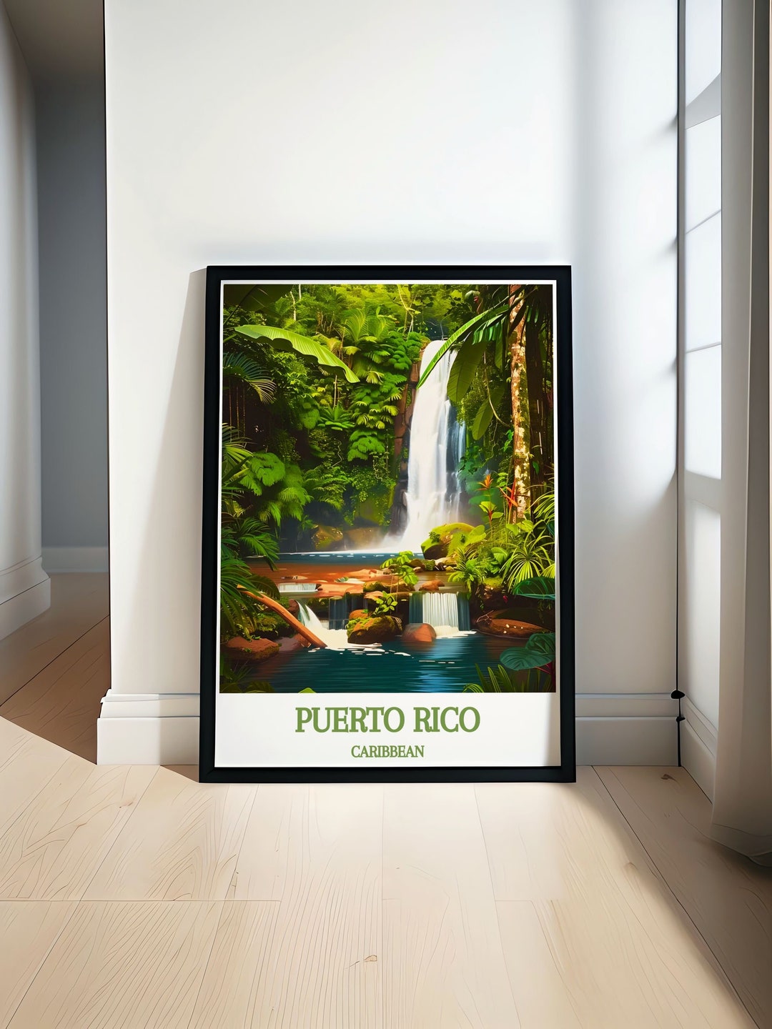 Puerto Rico Art - Puerto Rico Canvas - Puerto Rico Poster - Puerto Rico ...